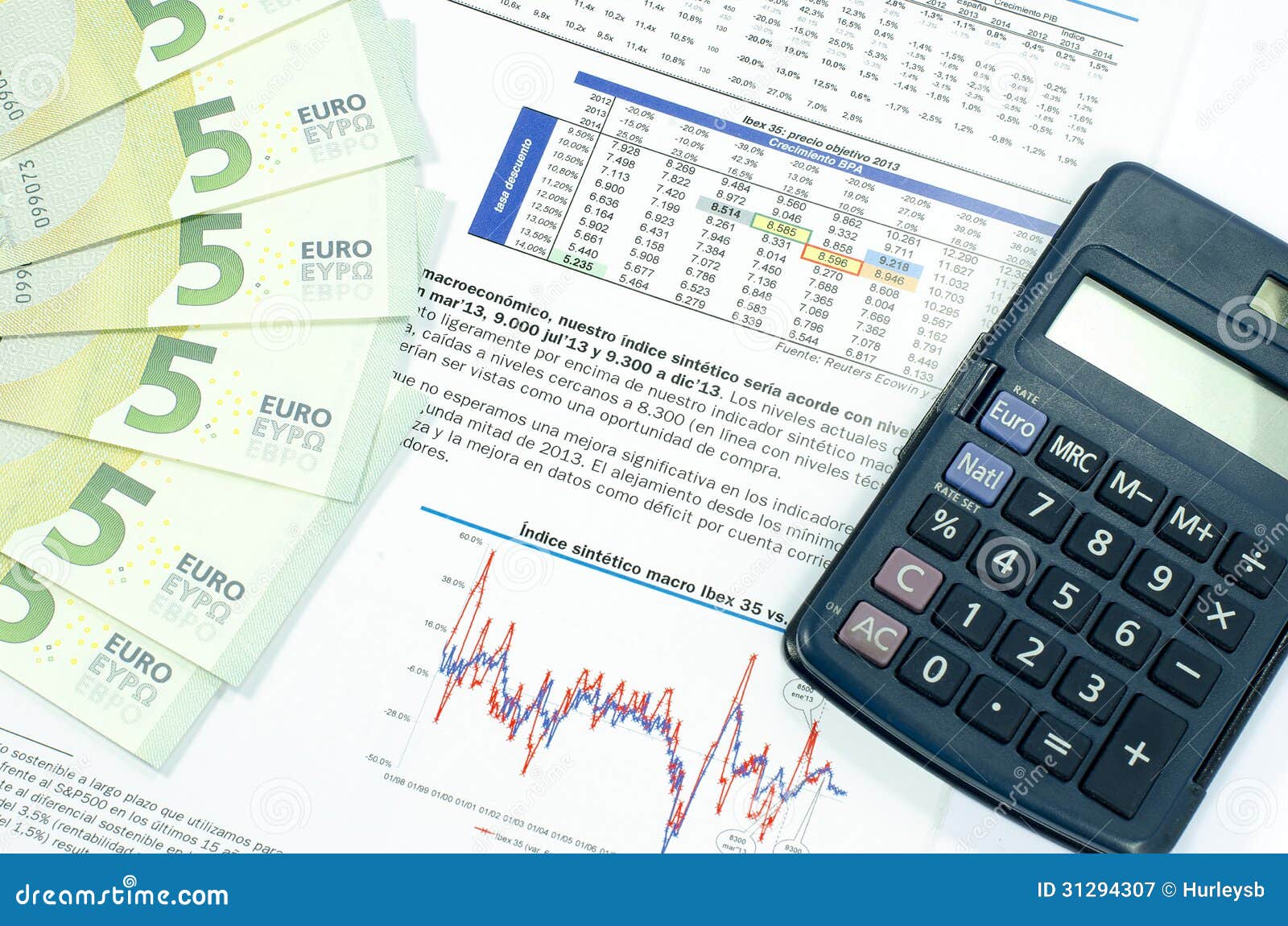 New 2013 Five Euro Banknotes Back Economy Concept Stock Image - Image ...