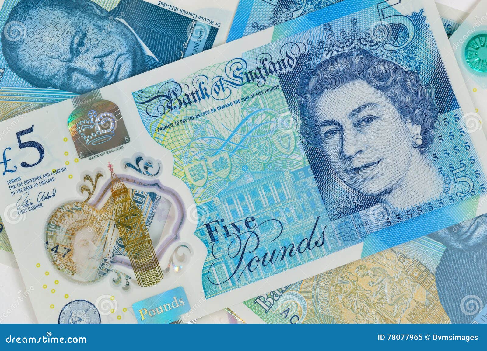 Five Pound Notes editorial image. Image of english, detail - 78077965