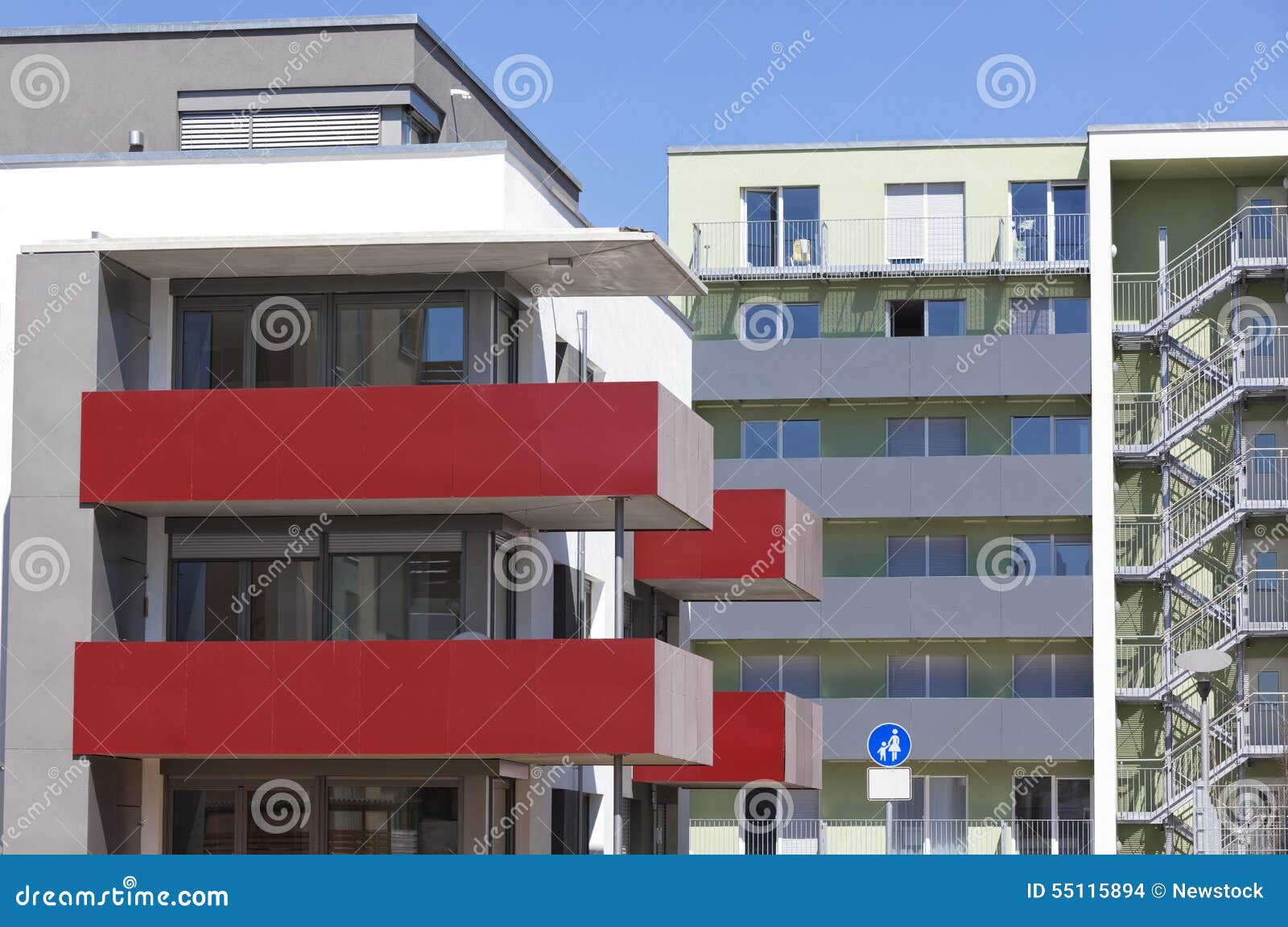 New Flats stock photo. Image of design, modern, flats - 55115894