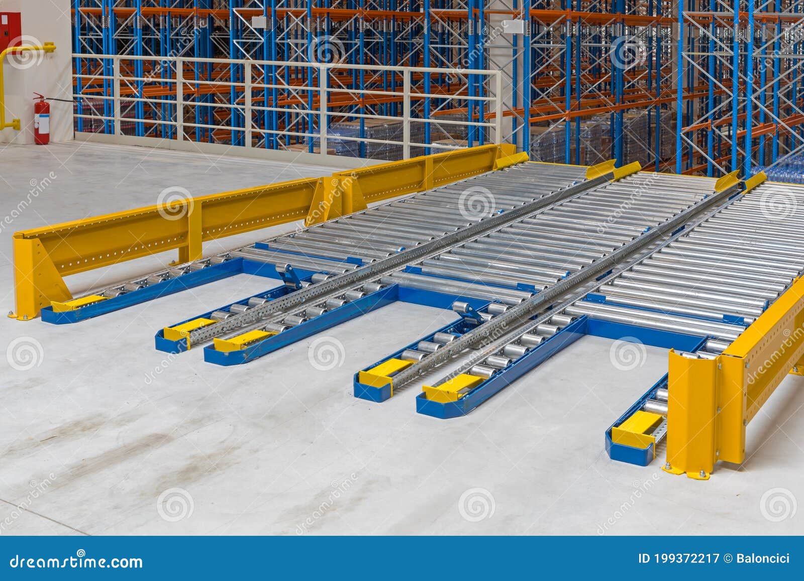 Gravity Conveyor Shelf Royalty-Free Stock Photo | CartoonDealer.com ...