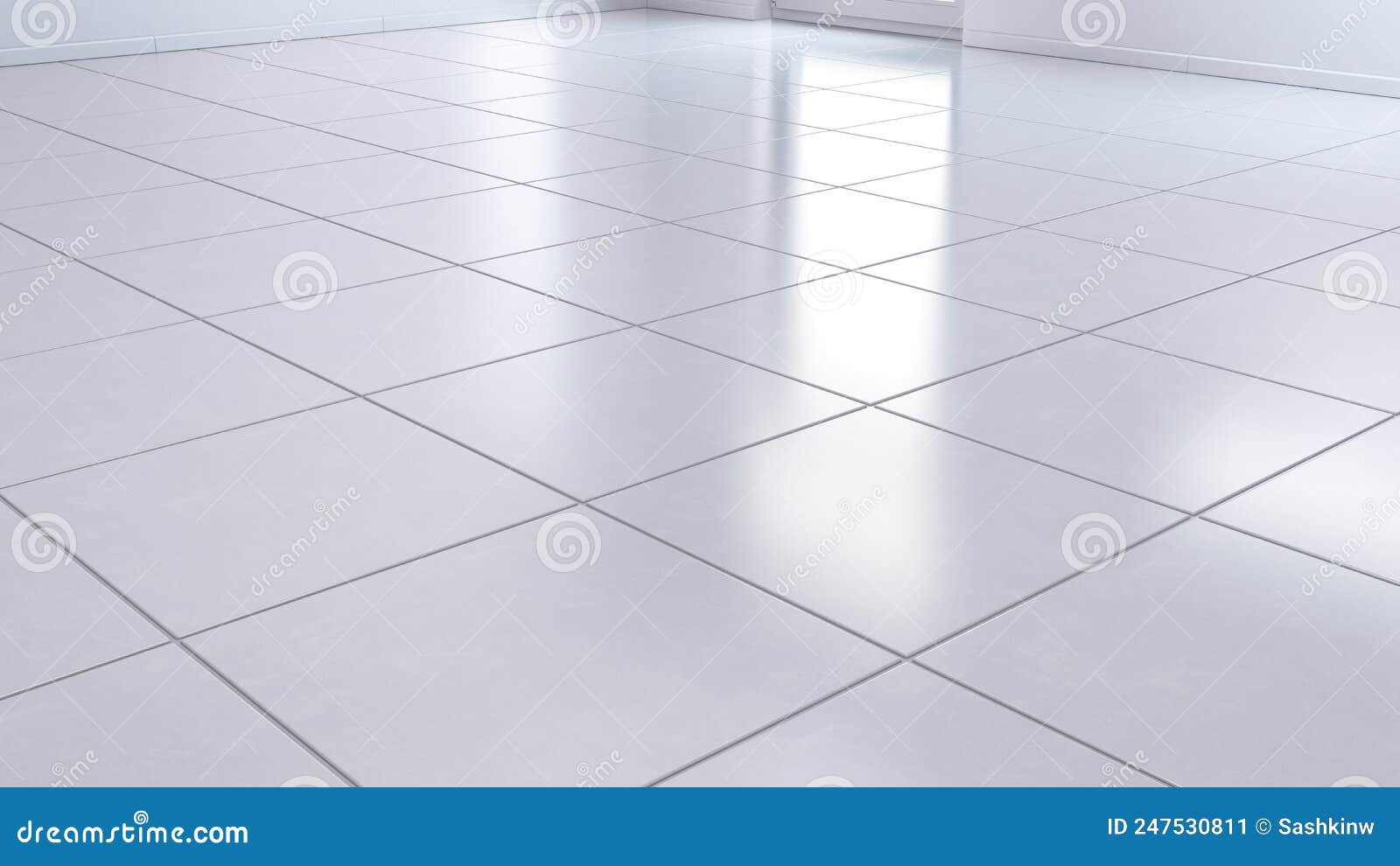 New Floor Tiles Concept. Ceramic Tile on the Floor Stock Illustration ...