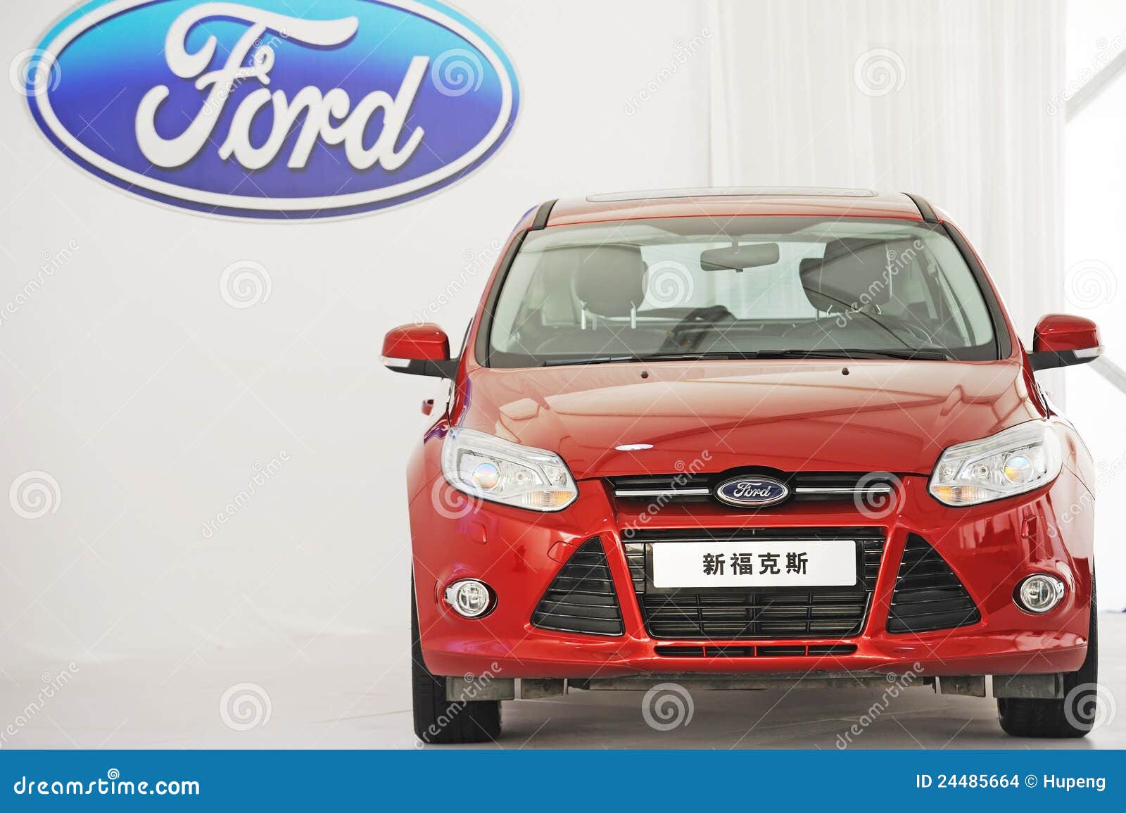 New focus with ford logo editorial stock image. Image of design - 24485664