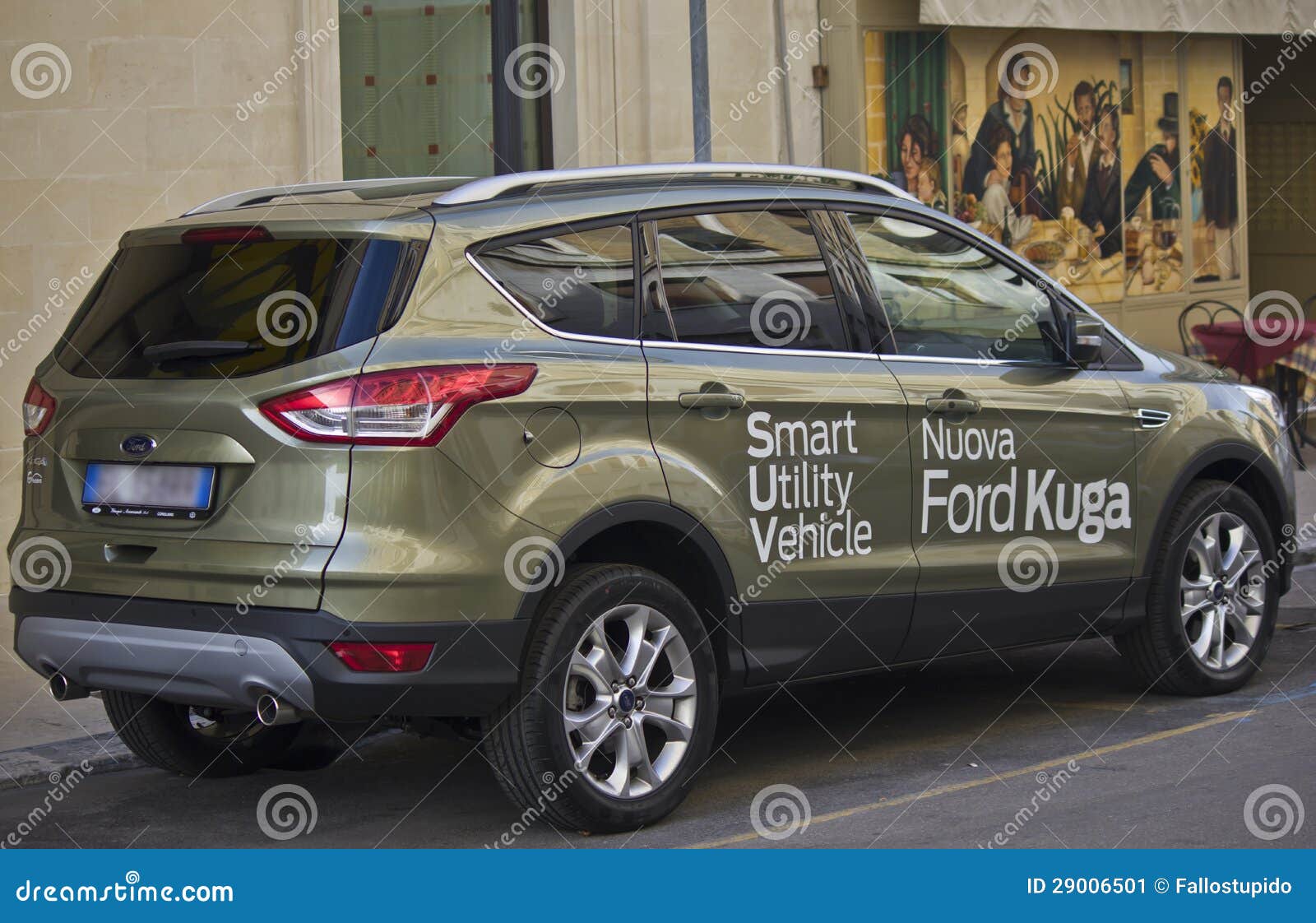 New ford kuga editorial photo. Image of motor, auto, show - 29006501