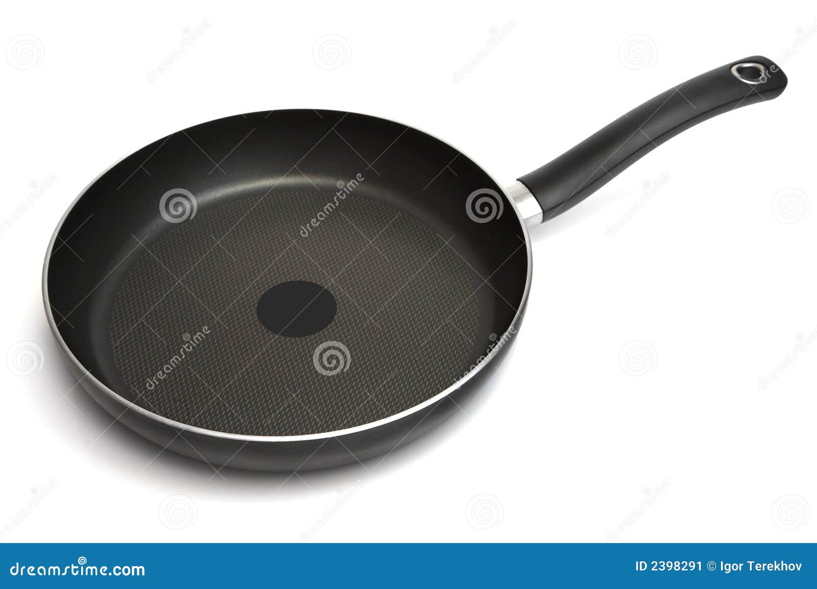 New frying pan stock image. Image of isolated, metal, black - 2398291