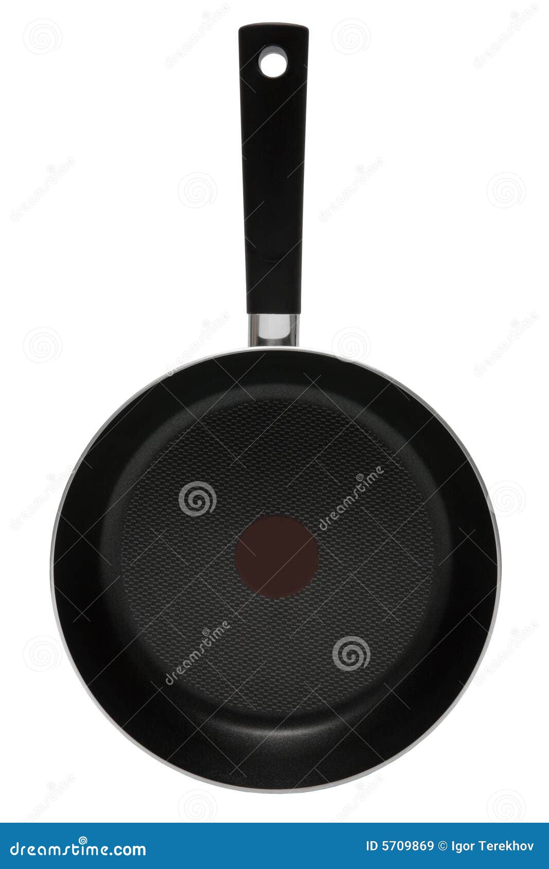 New frying pan stock image. Image of commercial, object - 5709869