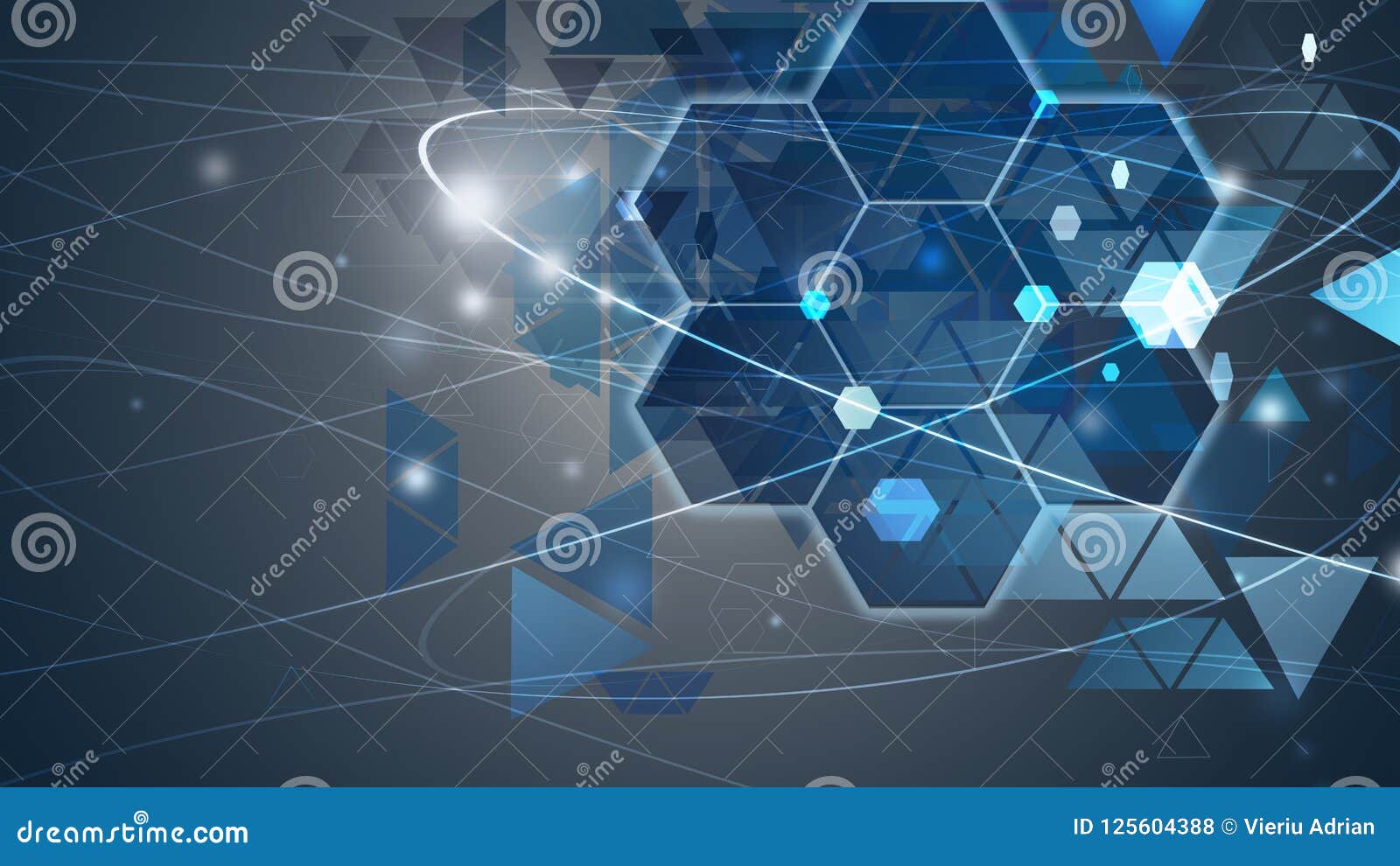 New Future Technology Concept Background Concept for Business Solution ...