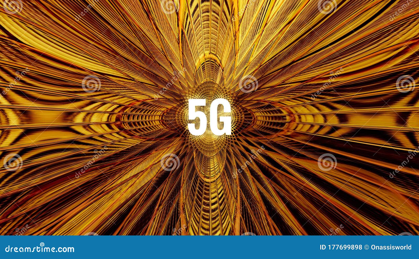 The New 5G Telecommunications Network Stock Photo - Image of generation ...