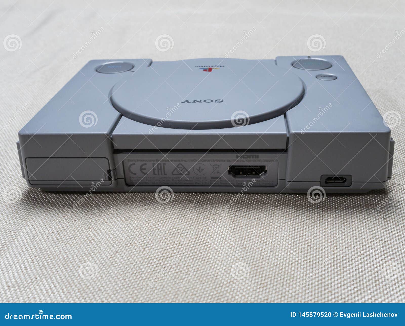 New Game Console Sony PlayStation on the Table 07 04 2019 Editorial ...