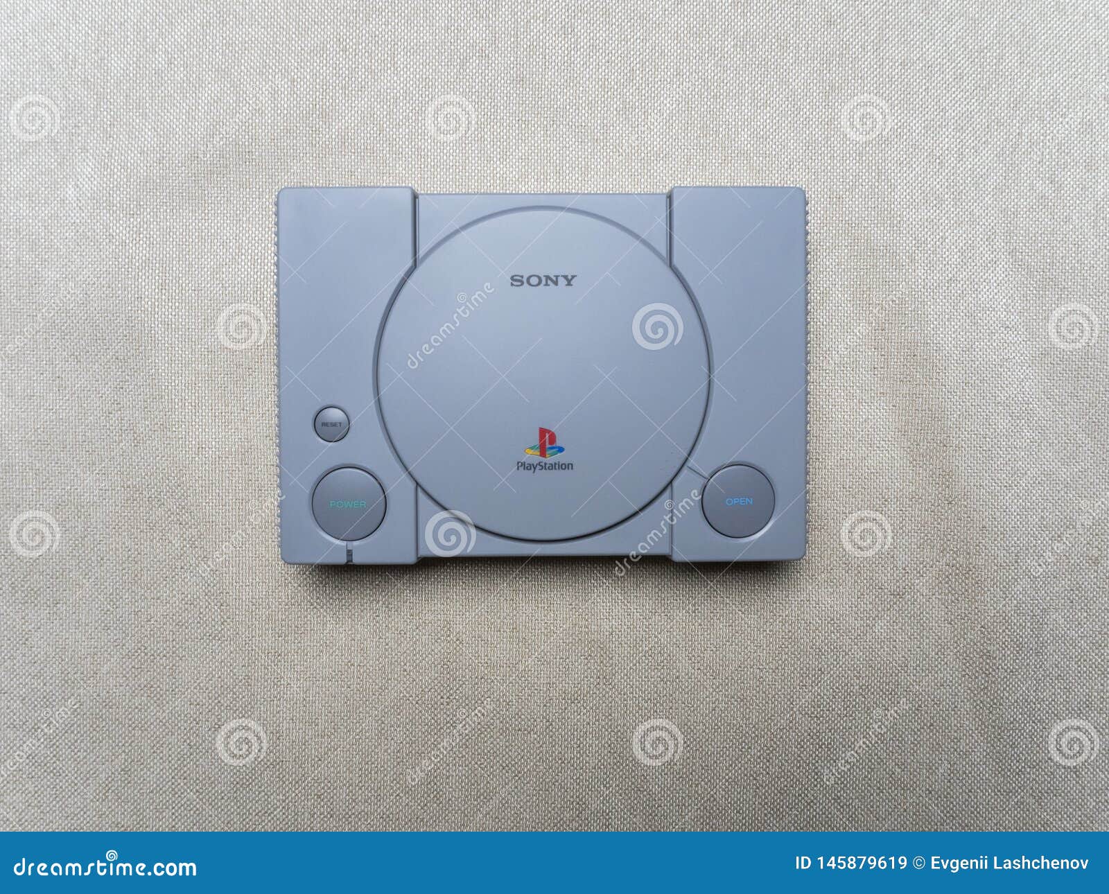 New Game Console Sony PlayStation on the Table 07 04 2019 Editorial ...