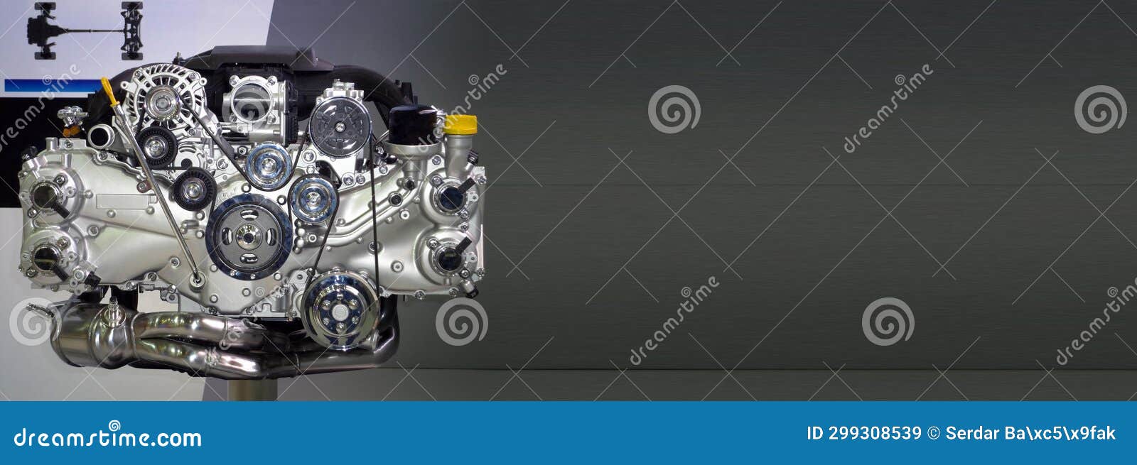 New Generation Car Engine Consuming less Fuel Stock Image - Image of ...