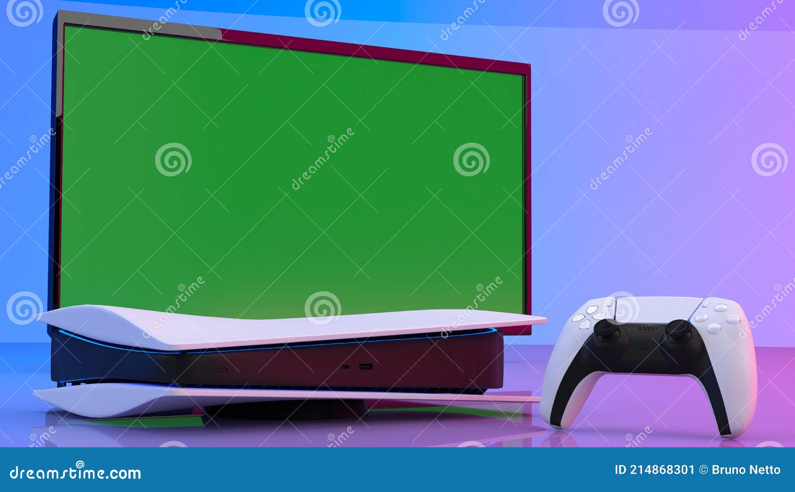 New Generation Video Game Console And Video Game Controller Joystick ...