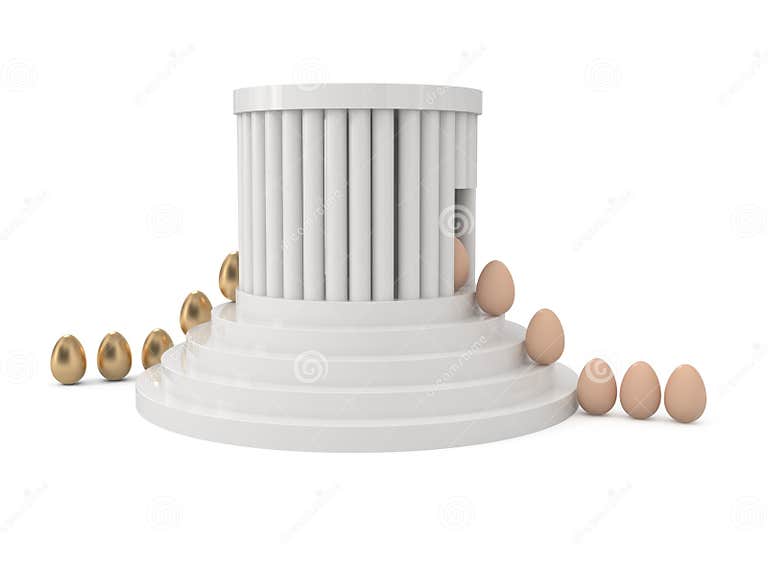 New Graduate, Gold Generation Stock Illustration - Illustration of ...