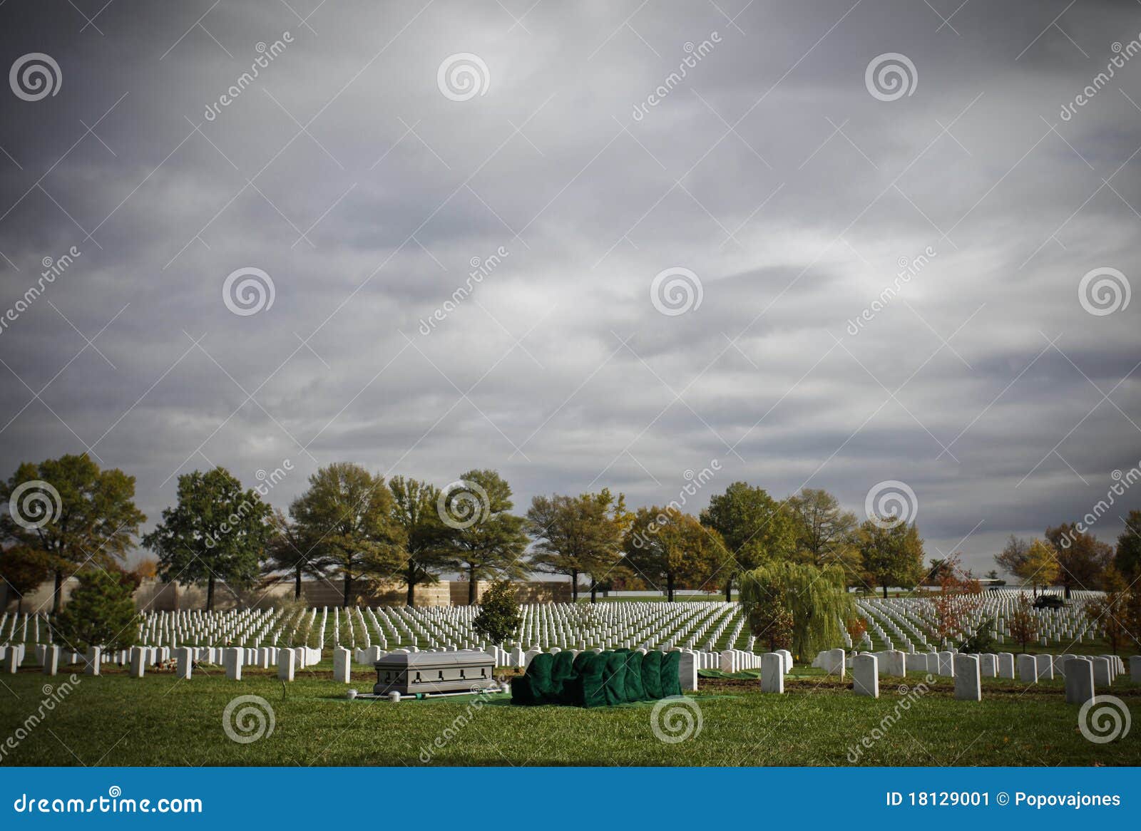 New Grave at Arligton National Cemetery Editorial Photo - Image of ...