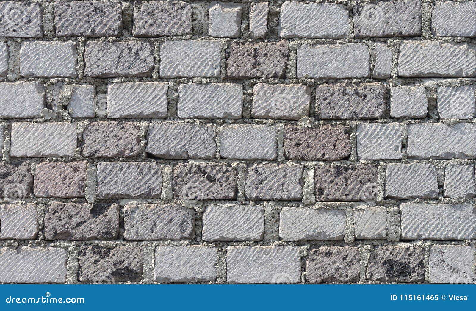 New Gray Brick Wall Pattern Stock Image - Image of material, masonry ...