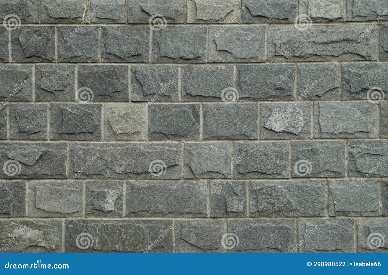 New Gray Stone Wall Closeup Stock Photo - Image of outdoor, rocks ...