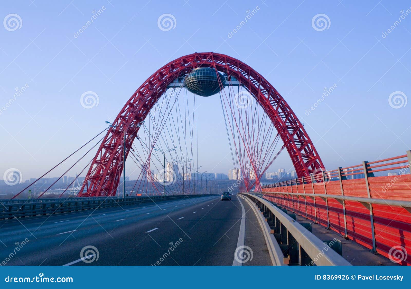 The Moscow River The Zamoskvorechye District Bridge Royalty-Free Stock ...