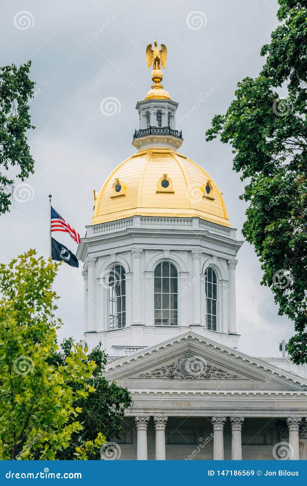 The New Hampshire State House in Concord, New Hampshire Stock Image ...