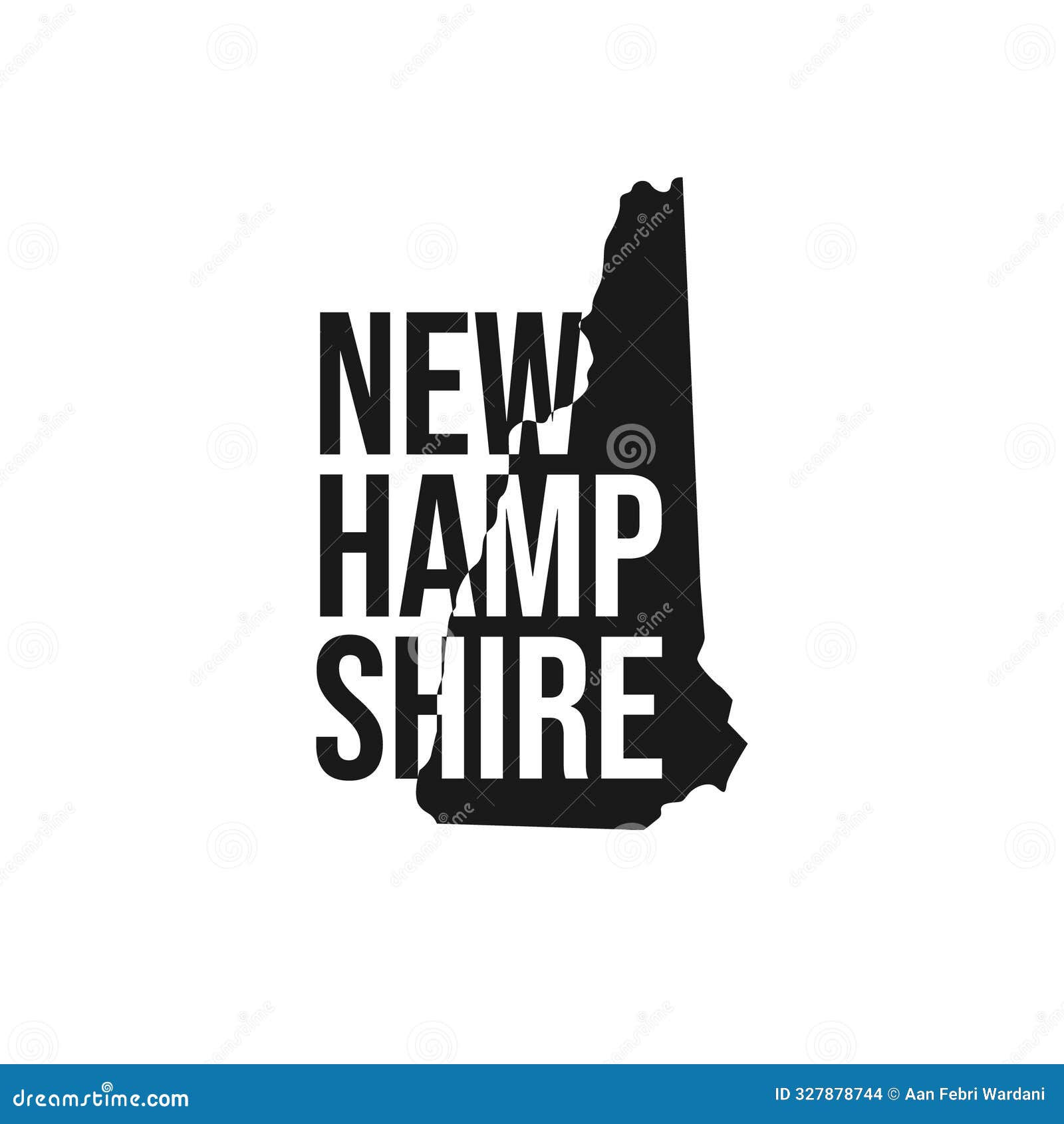 New hampshire state symbol stock illustration. Illustration of travel ...