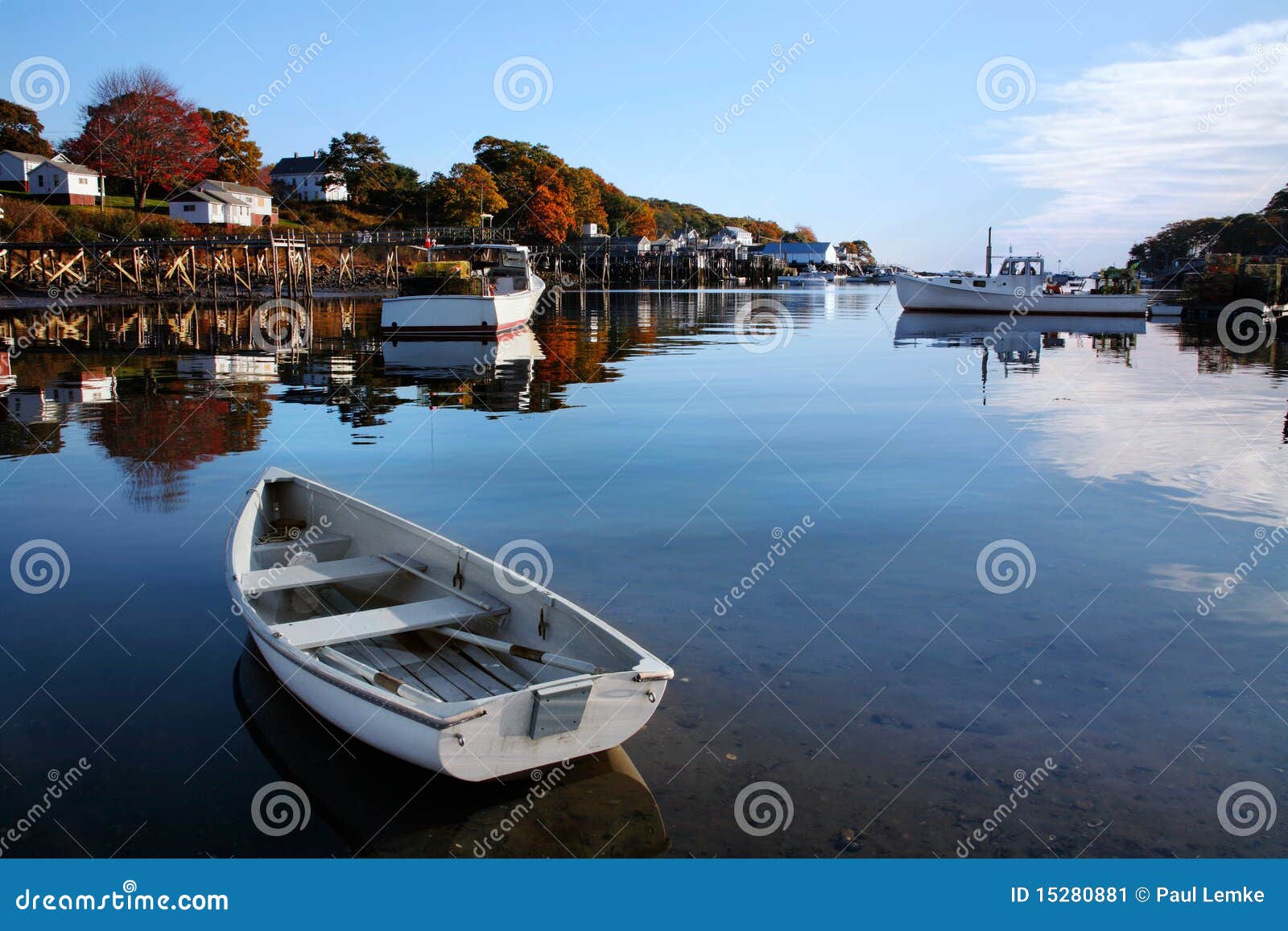 New Harbor, Pemaquid Point, Maine Stock Image - Image of east ...
