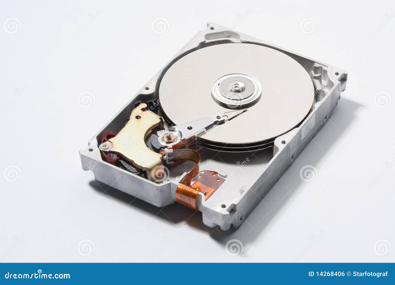 New hard disk stock photo. Image of data, magnet, cover - 14268406