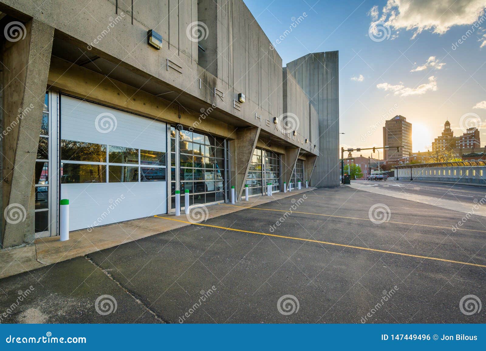 The New Haven Fire Department, in New Haven, Connecticut Stock Photo ...