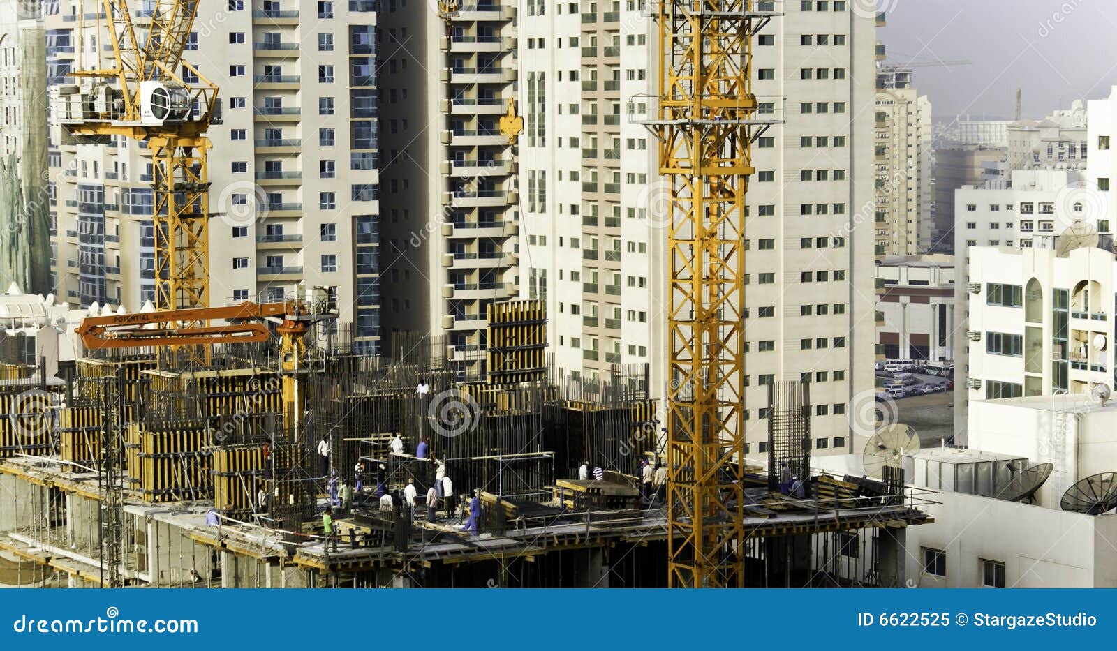 New high rise buildings stock image. Image of work, village - 6622525