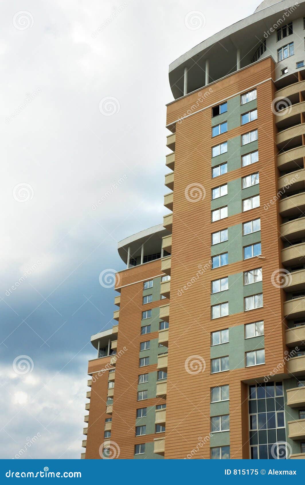 New High-rise Urban Buildings Stock Image - Image of business, concept ...