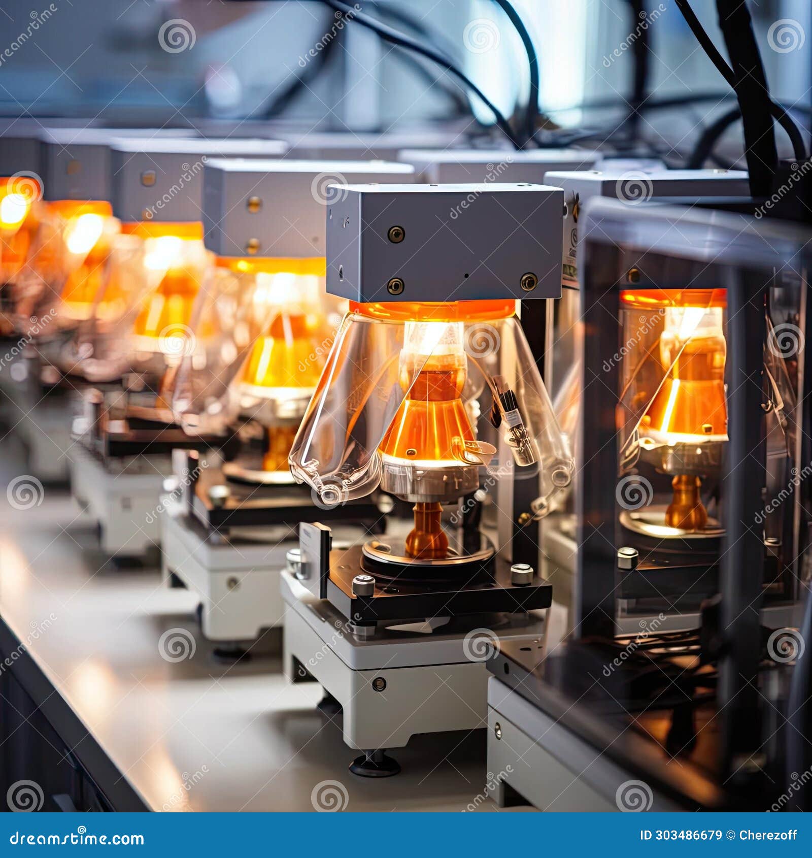 New high-tech equipment stock illustration. Illustration of business ...