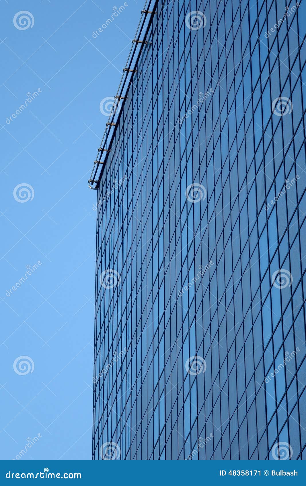 New Highrise Glass Building Stock Image - Image of modern, high: 48358171