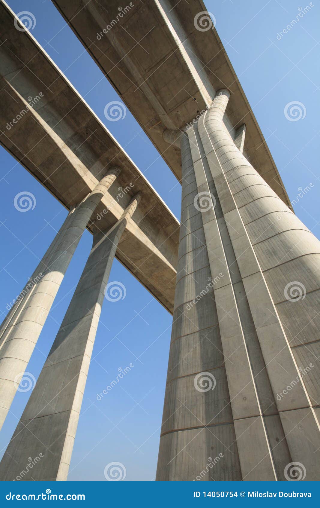 New highway bridge stock photo. Image of multiple, concrete - 14050754