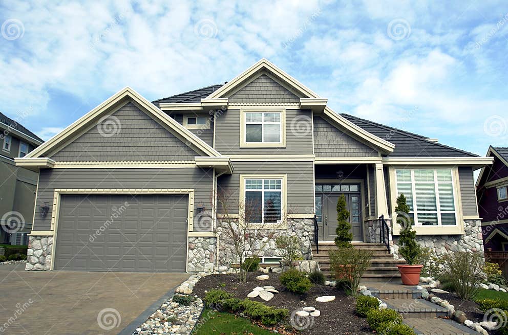New Home stock image. Image of realtor, architecture, neighborhood ...