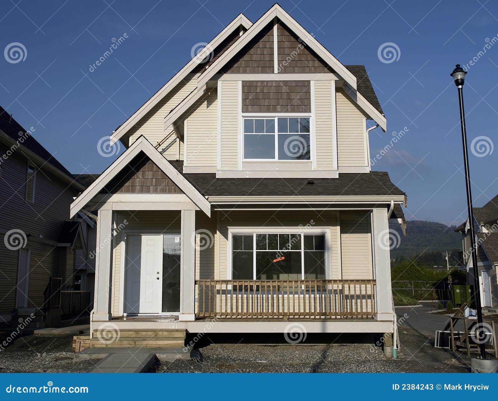New Home stock image. Image of realtor, realty, small - 2384243