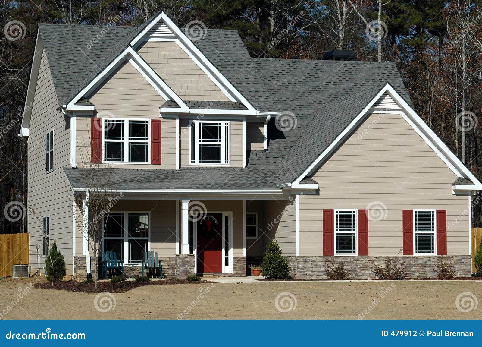 New Home stock photo. Image of architecture, estate, construction - 479912