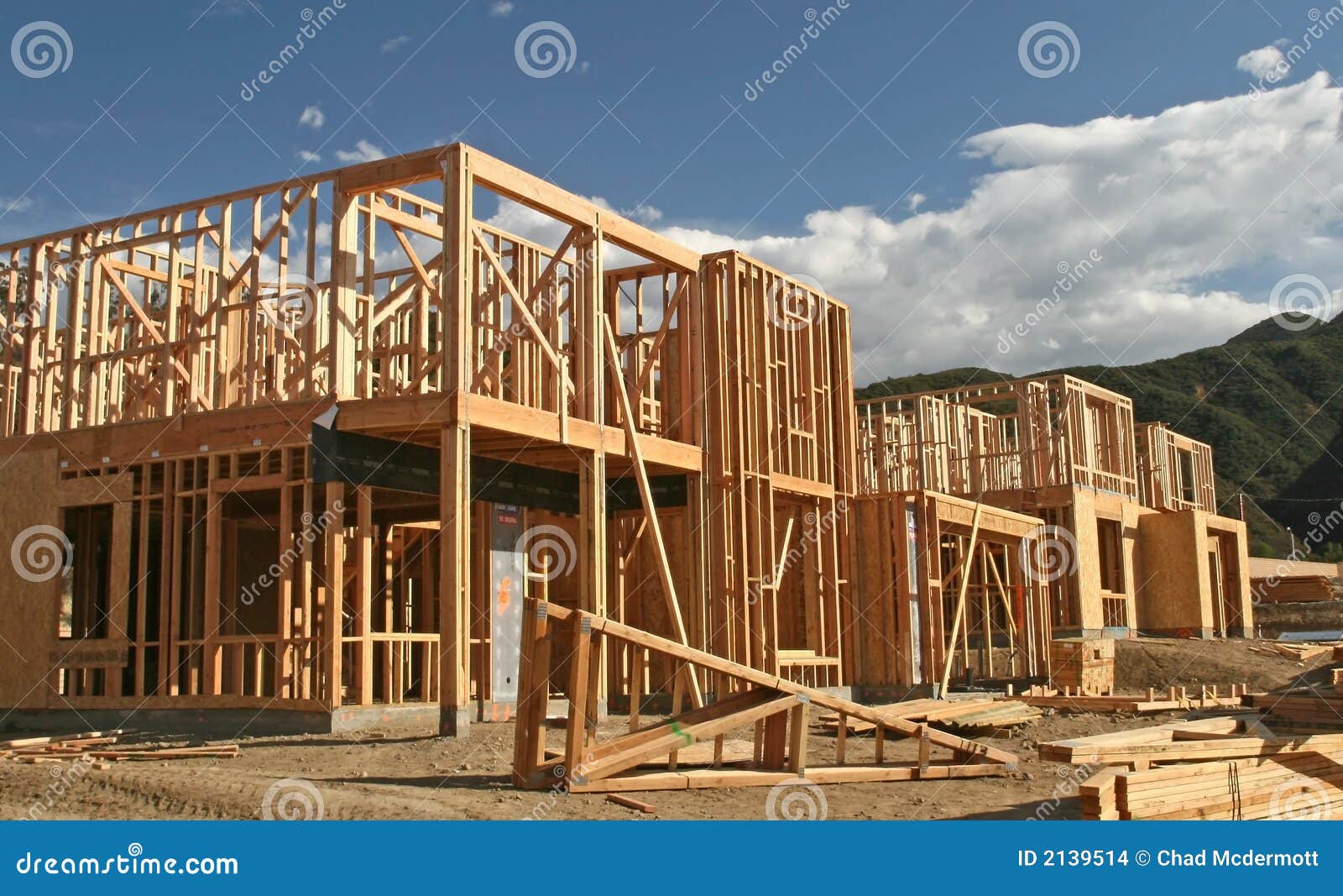 New Home Construction stock photo. Image of industry, house - 2139514
