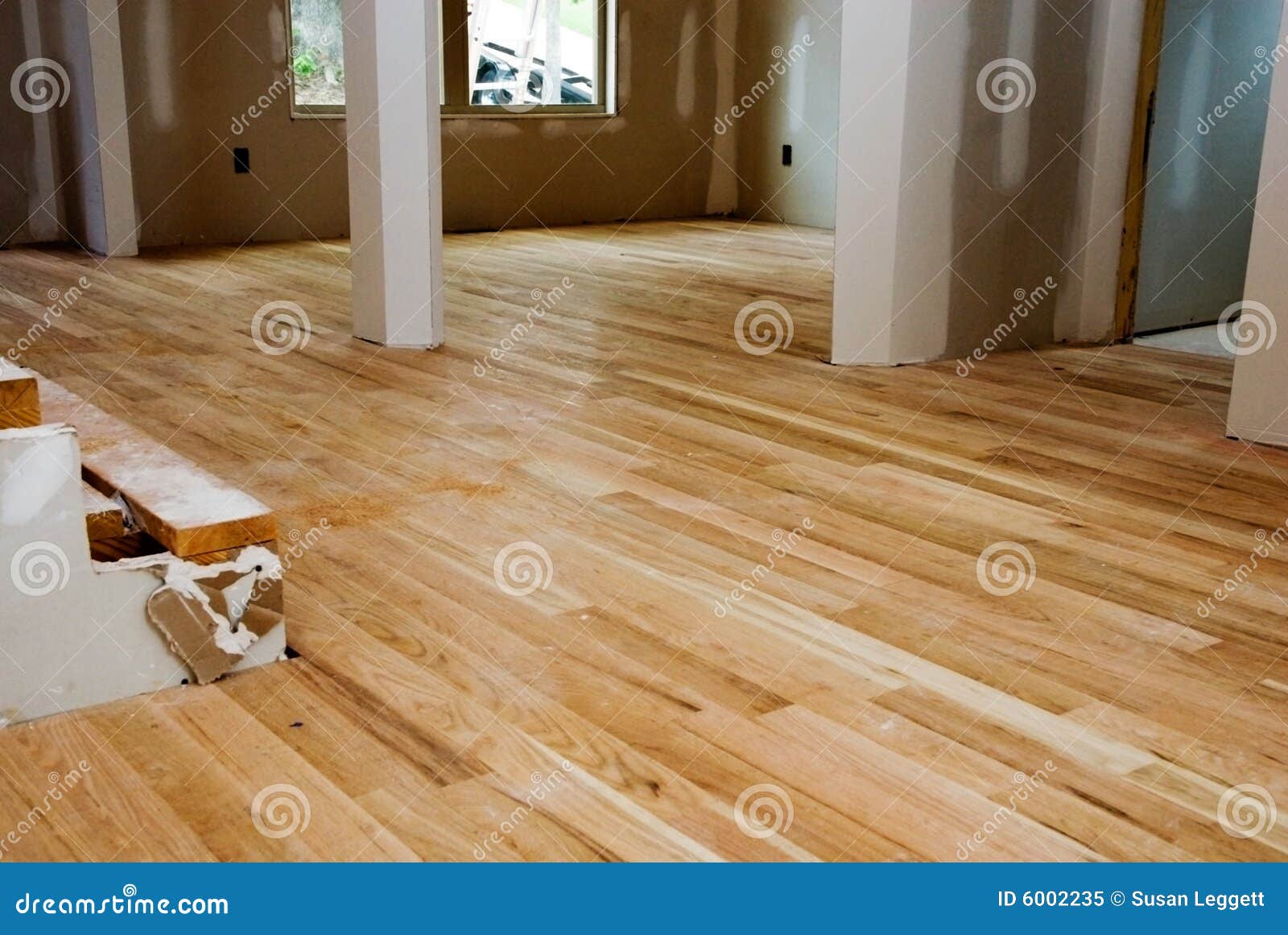 New Home Construction/Interior Stock Image - Image of steps, upscale ...