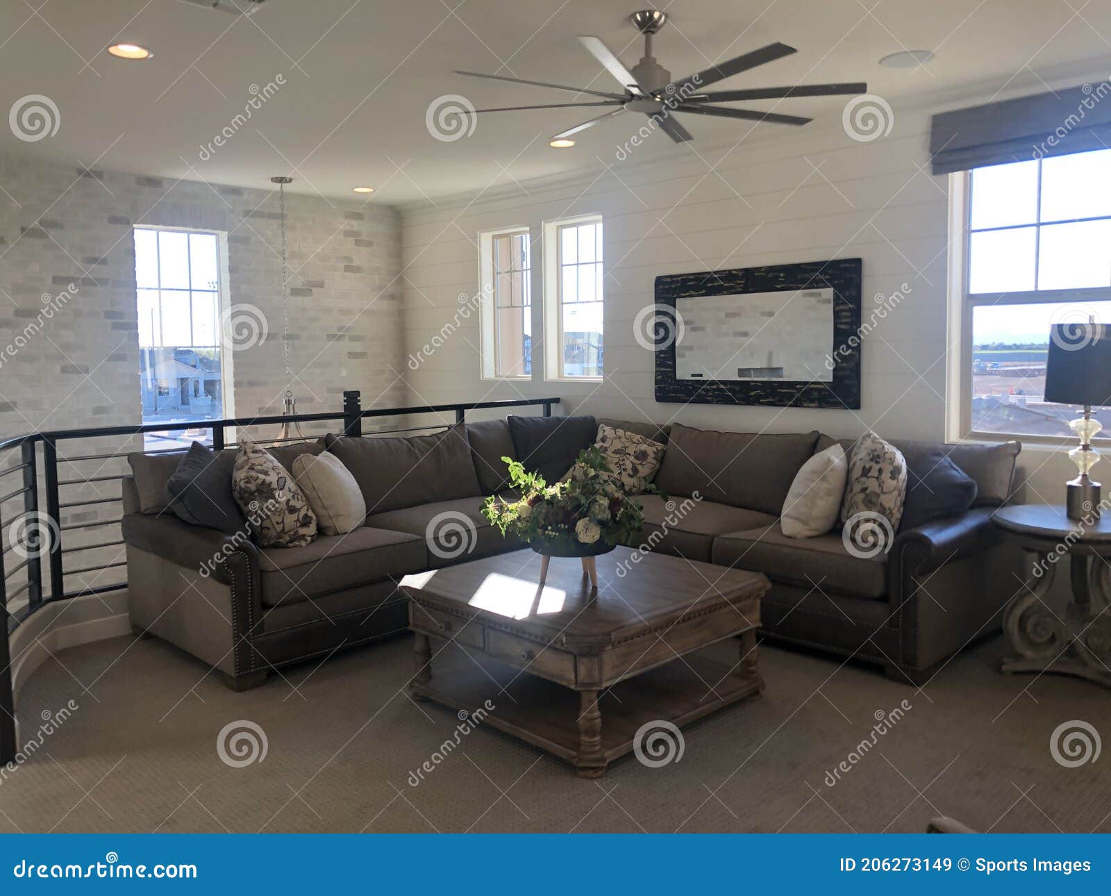 New Home Construction Interior. Editorial Stock Image - Image of floor ...