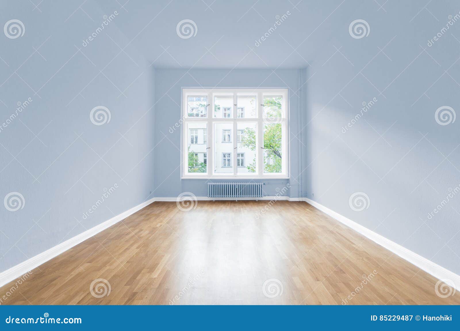 New Home, Empty Room , Painted Walls Stock Image - Image of colour ...