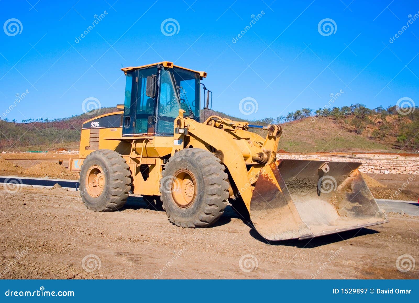 New Home Estate Construction Stock Image - Image of equipment, civil ...