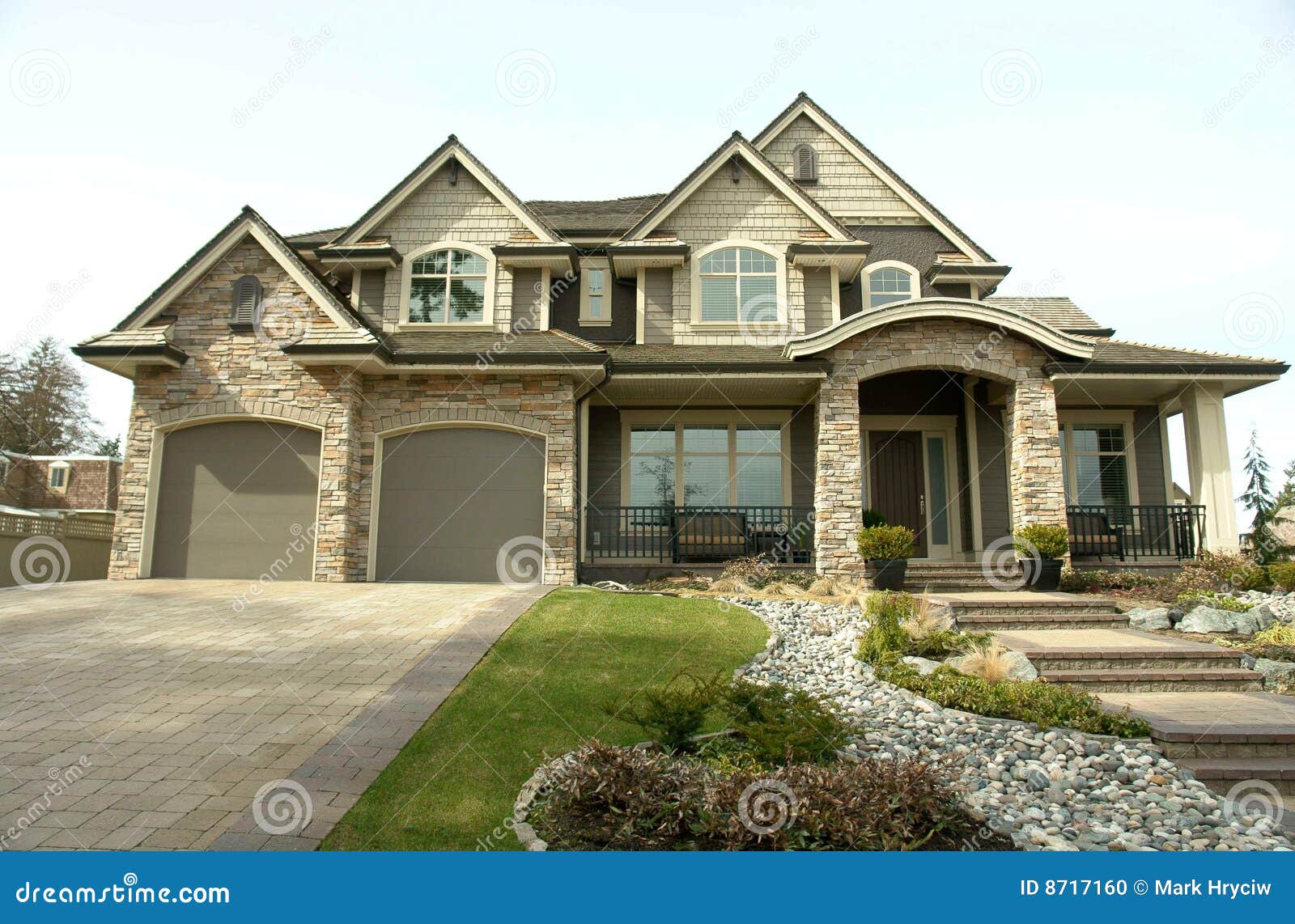 New Home Exterior stock photo. Image of details, home - 8717160