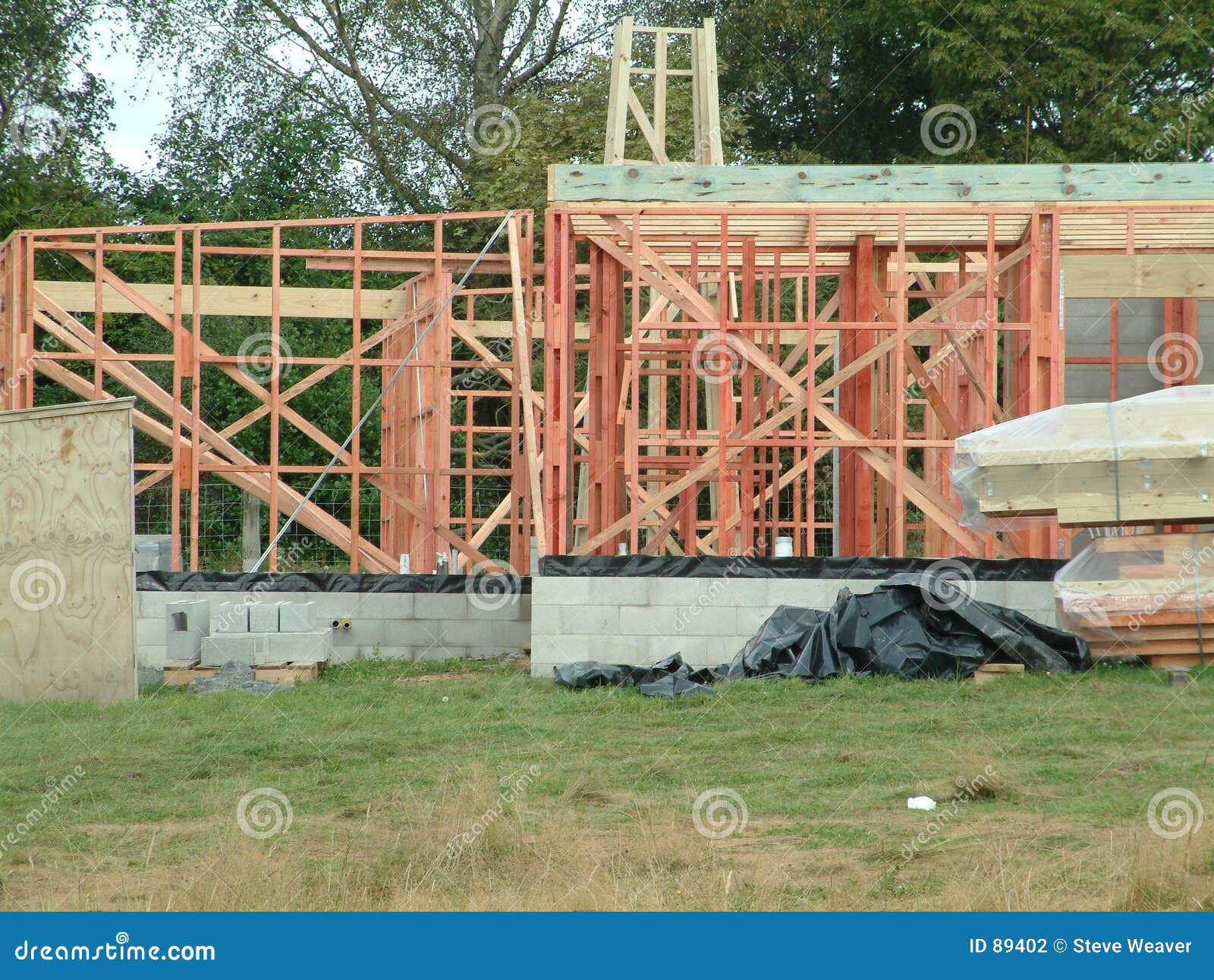 New Home frame stock photo. Image of wood, iron, bearer - 89402
