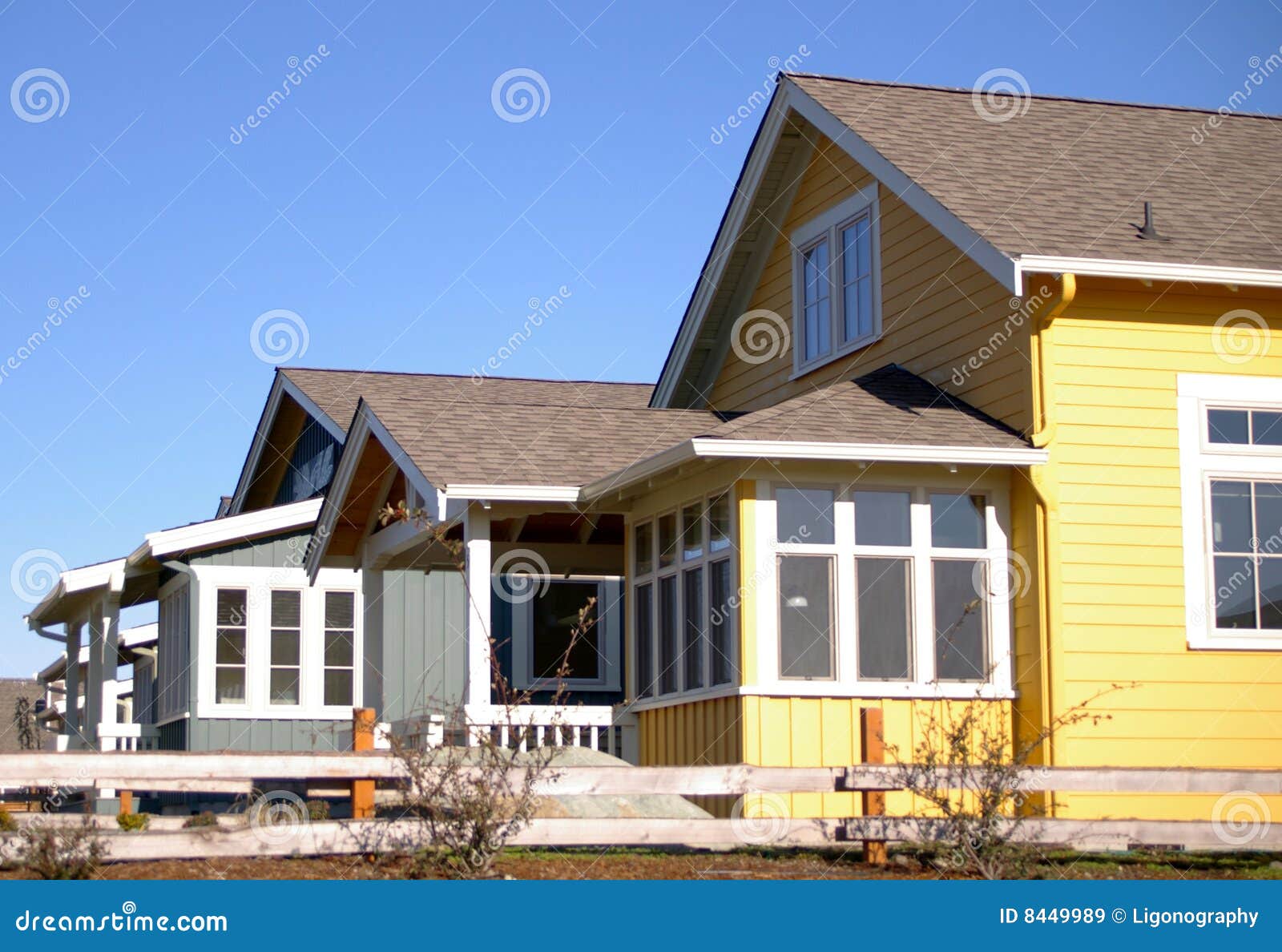 New Homes stock image. Image of horizontal, color, building - 8449989