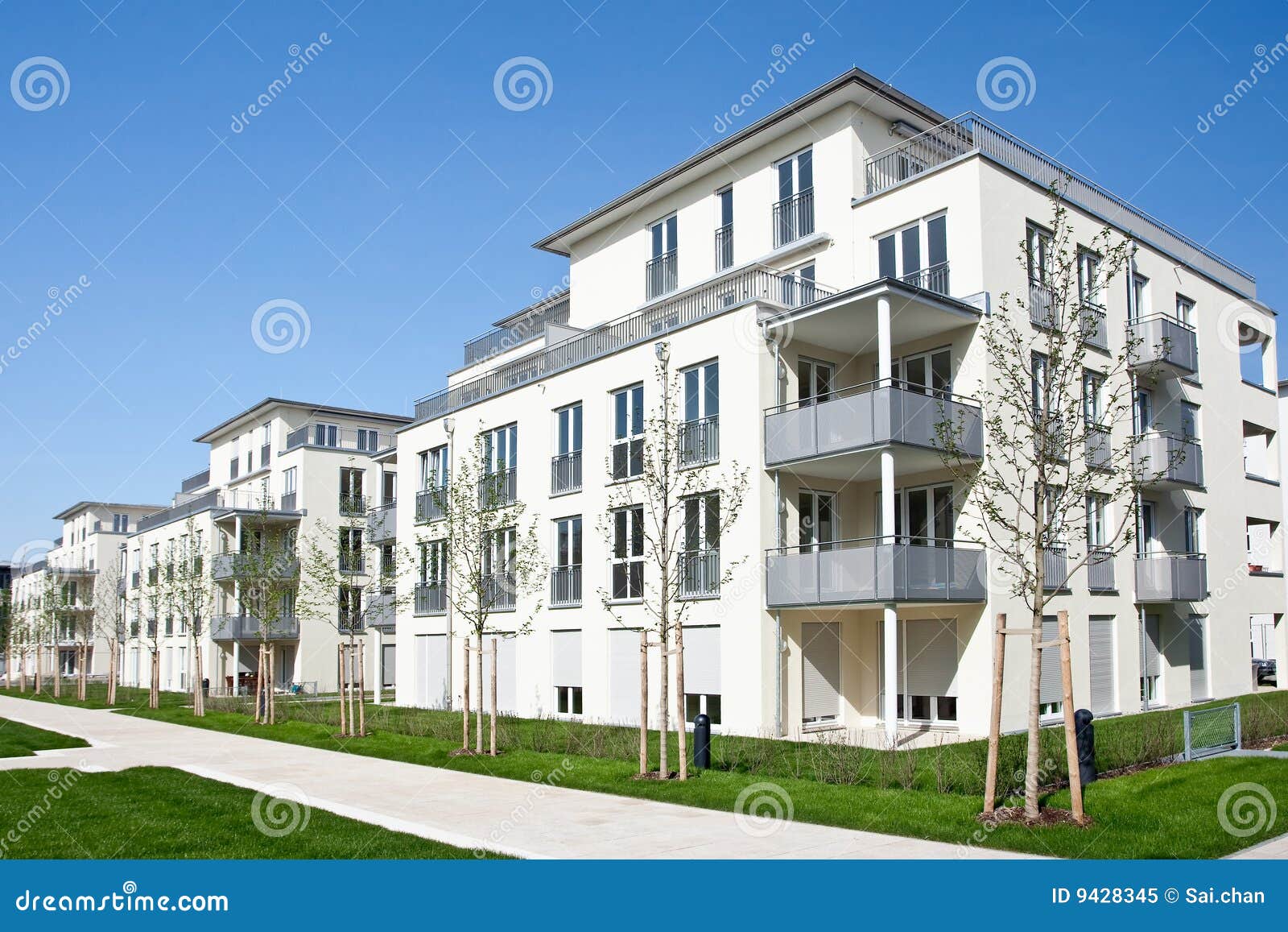 New homes stock image. Image of architecture, investment - 9428345