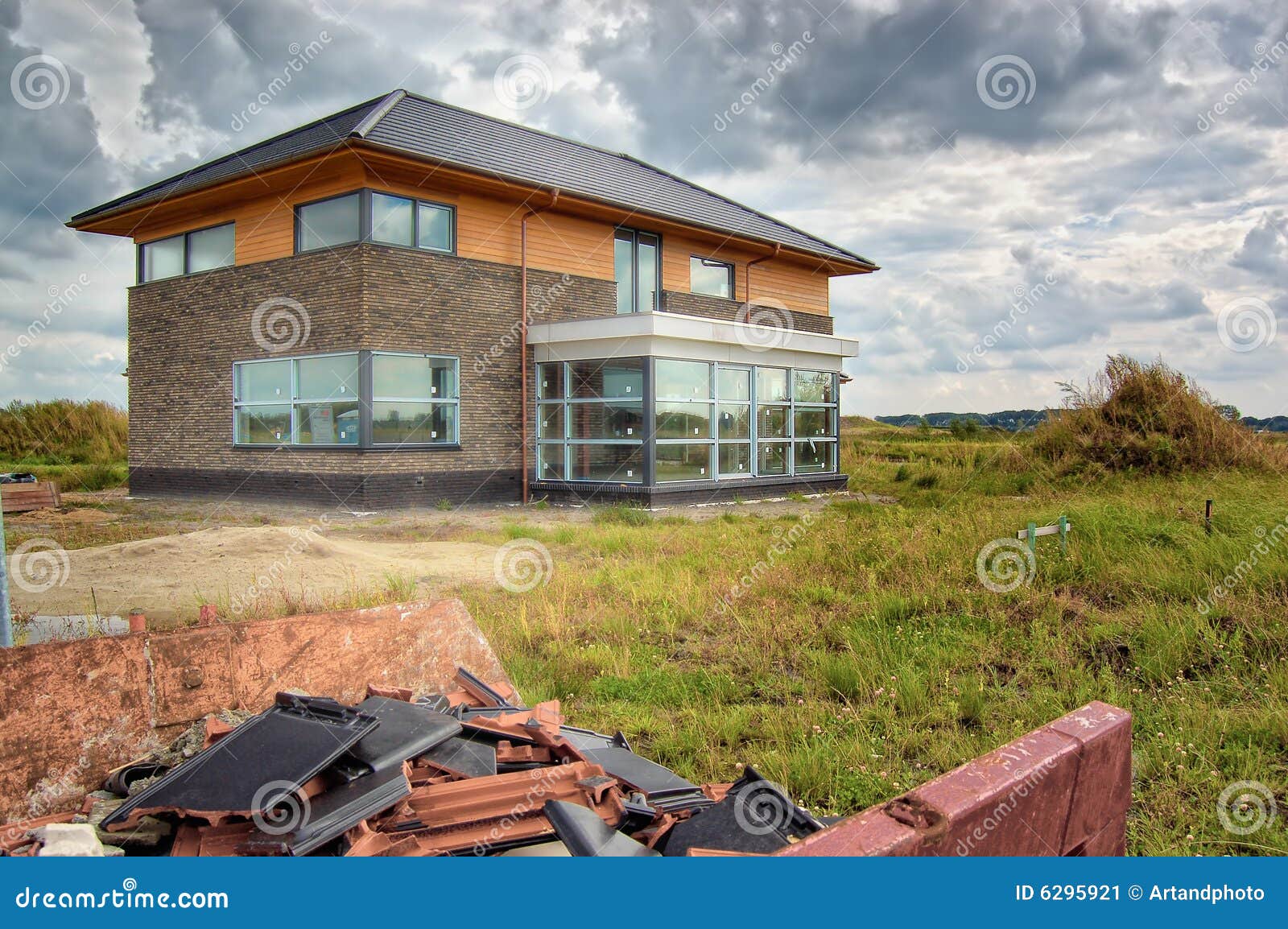 Detached New Build Houses Mansion Stock Photos - Free & Royalty-Free ...