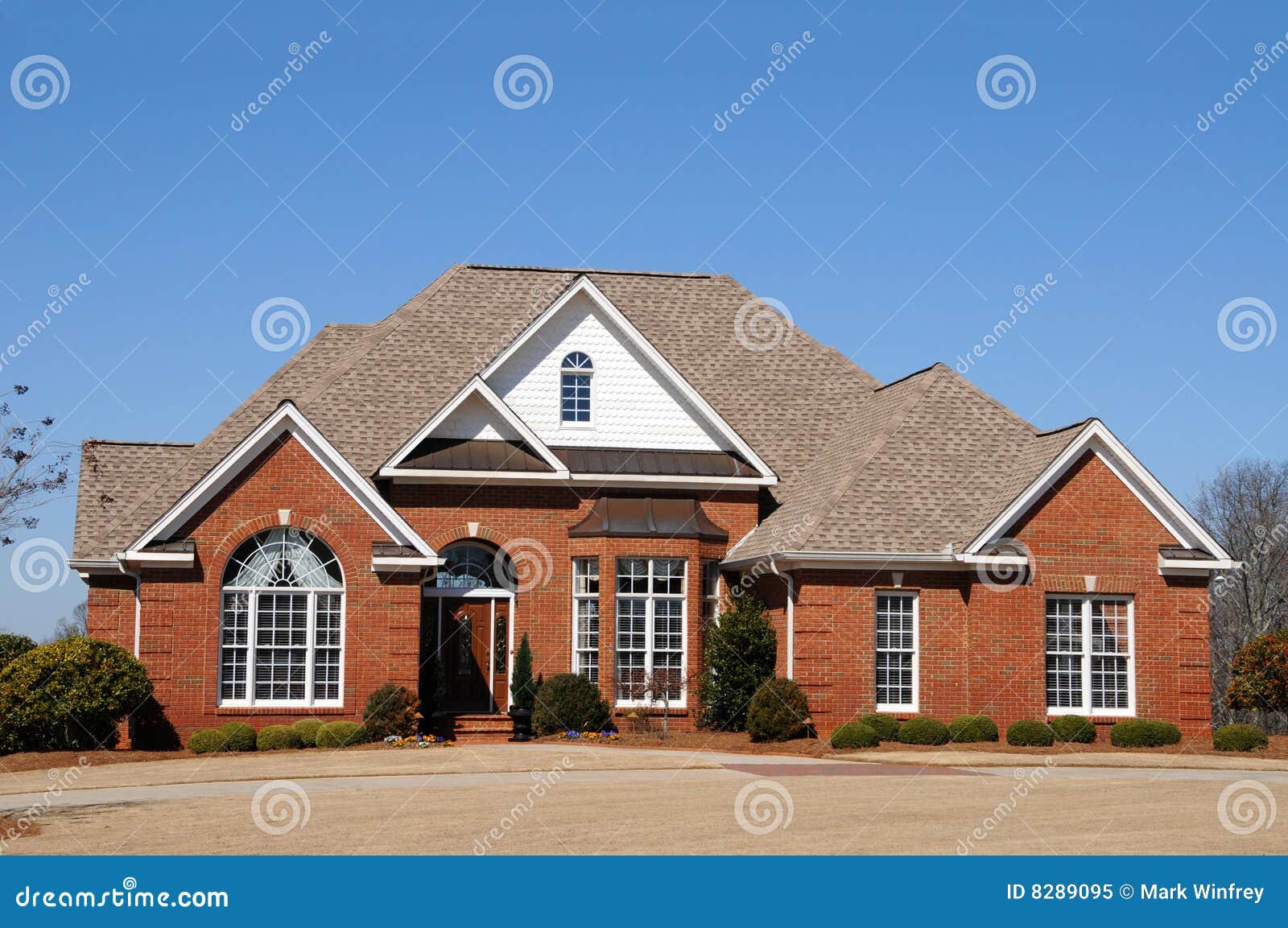 New House stock image. Image of spacious, construction - 8289095