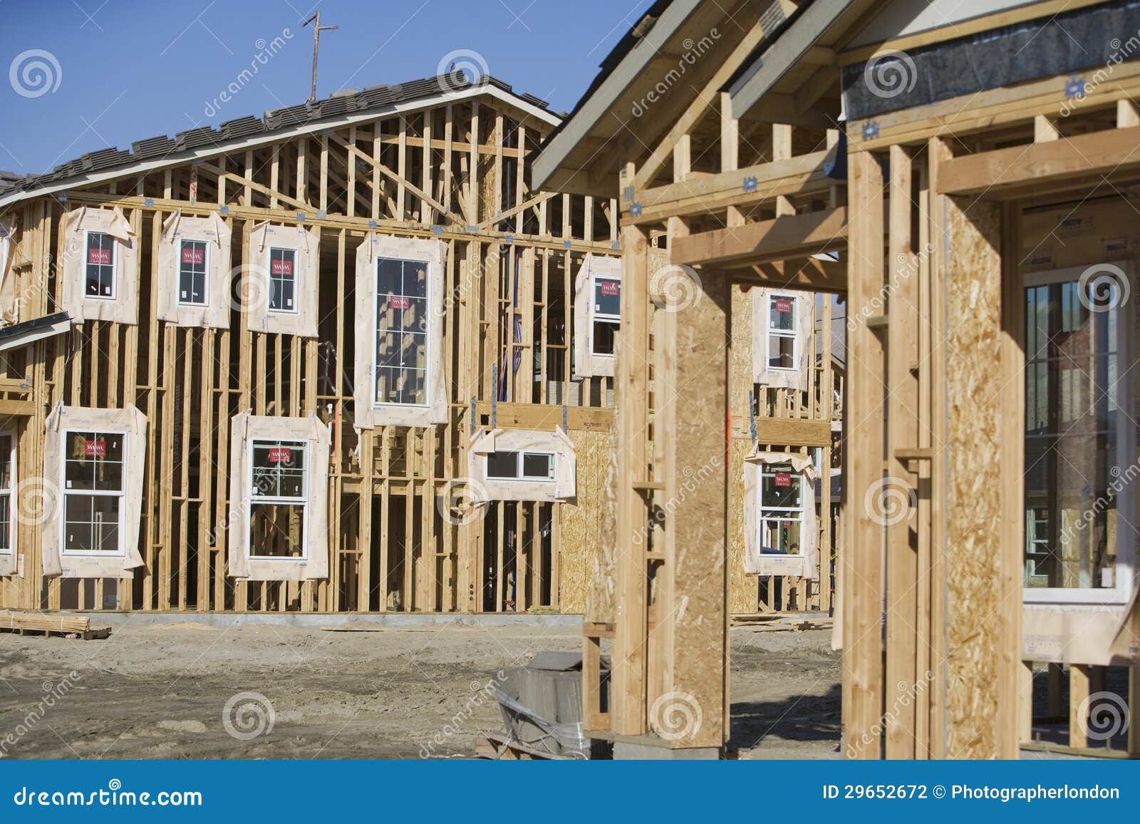 New House Constructed stock photo. Image of architecture - 29652672