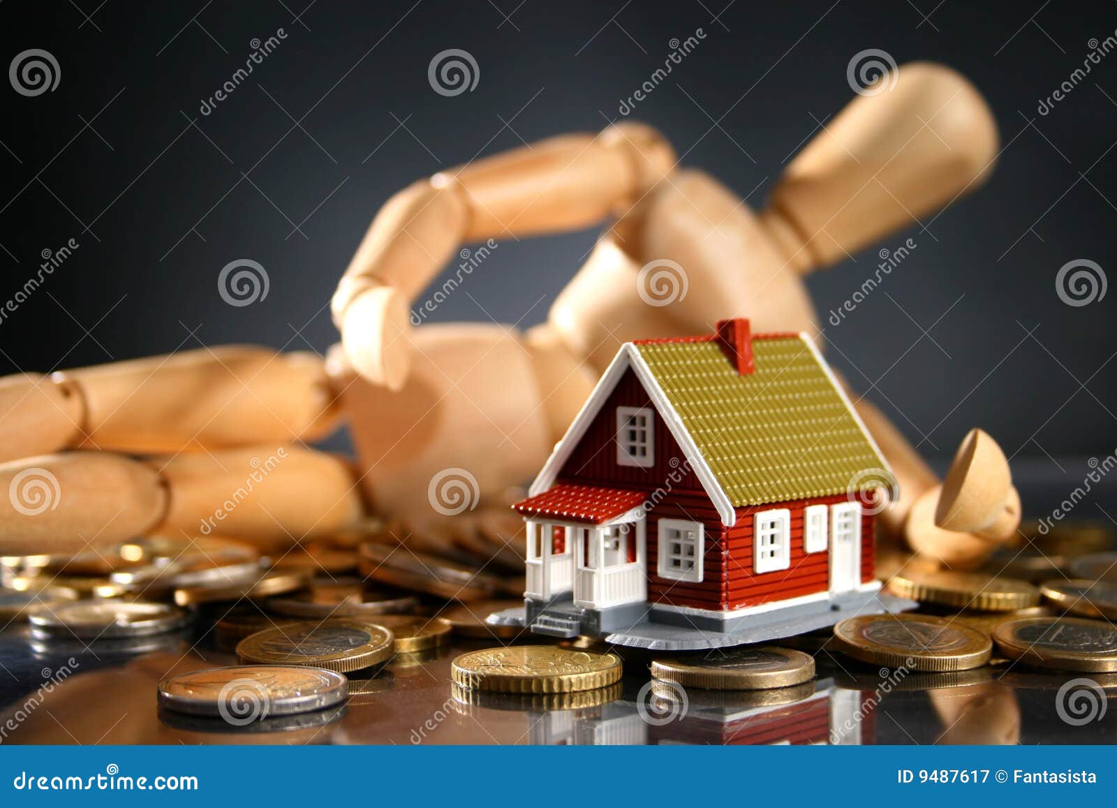 Man House Owner Stands Inside His Burnt House Interior With Burned ...