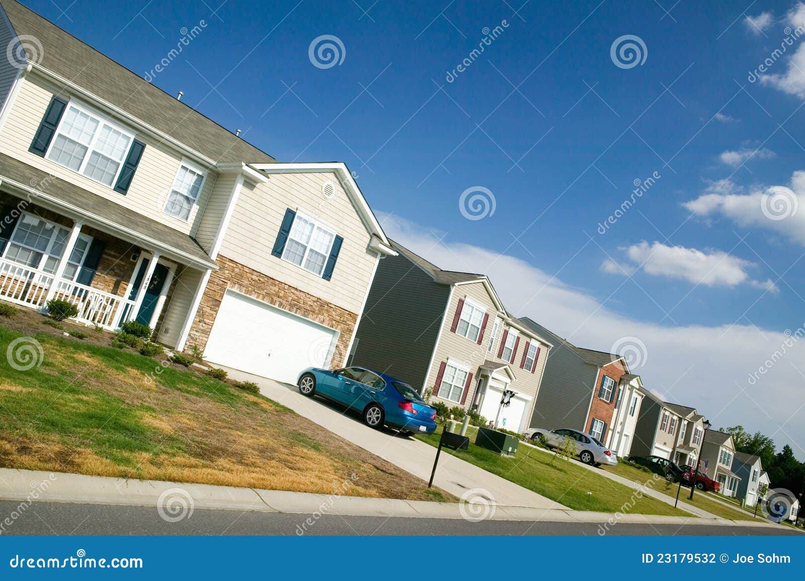 New housing development editorial photography. Image of carolina - 23179532