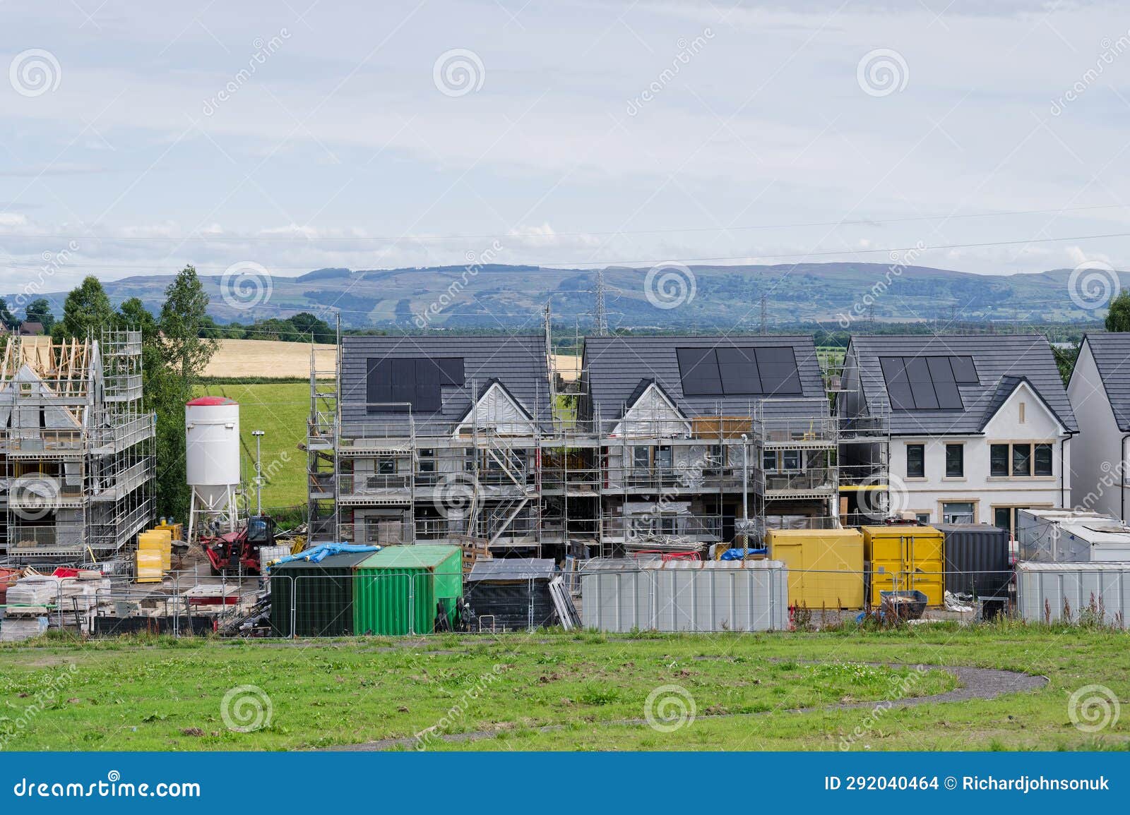 New Housing Development Building Site for Increased Demand in Rural ...