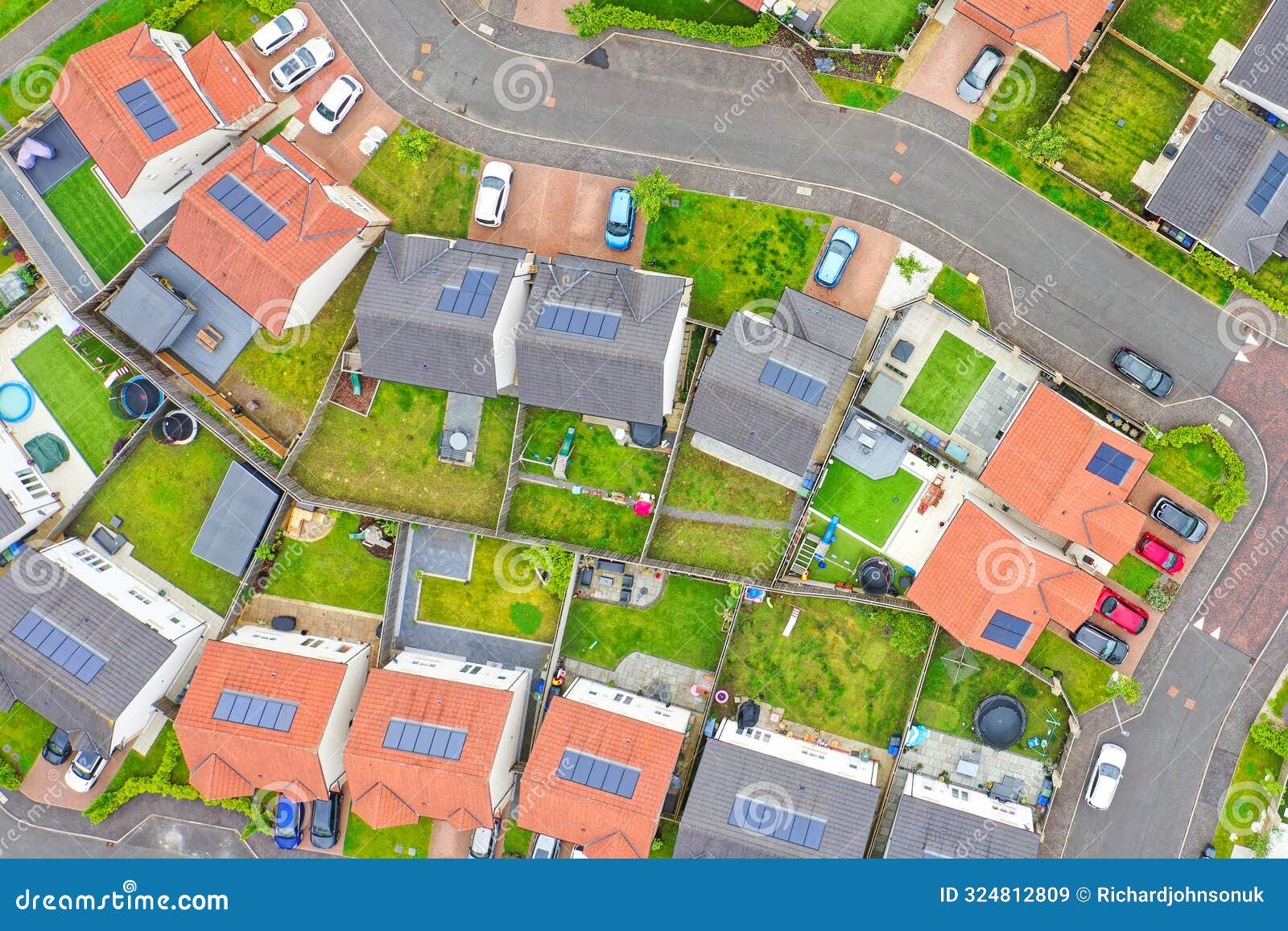 New Housing Development at Dargavel in Bishopton Stock Image - Image of ...