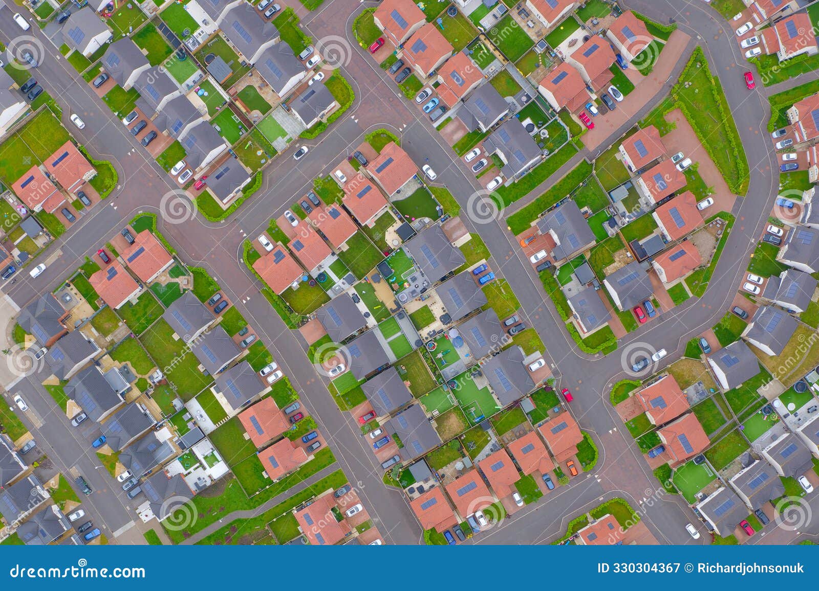 New Housing Development at Dargavel in Bishopton Stock Image - Image of ...